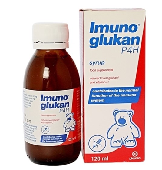 Imunoglukan P4H - Siro Tăng Đề Kháng Cho Trẻ Từ 0-5 Tuổi 120ml