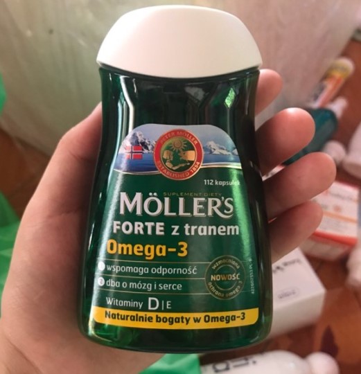 Dầu Cá Omega-3 Moller's Dobbel Bổ Sung DHA Và EPA Chính Hãng