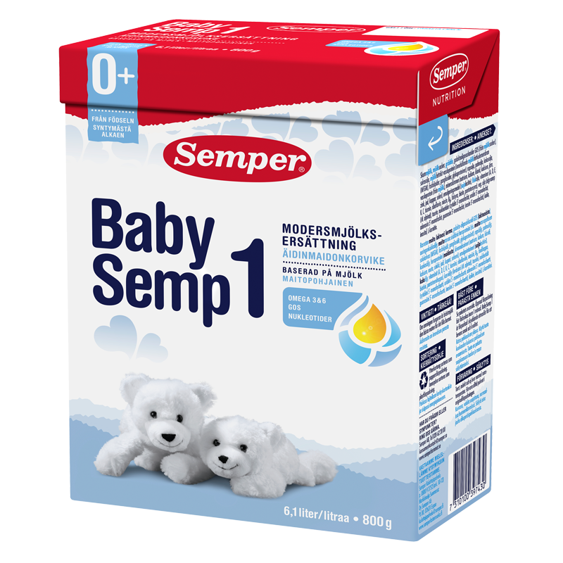 Sữa Semper Baby Semp 1 Thụy Điển 800g Cho Trẻ Từ 0 Đến 6 Tháng Giá Rẻ