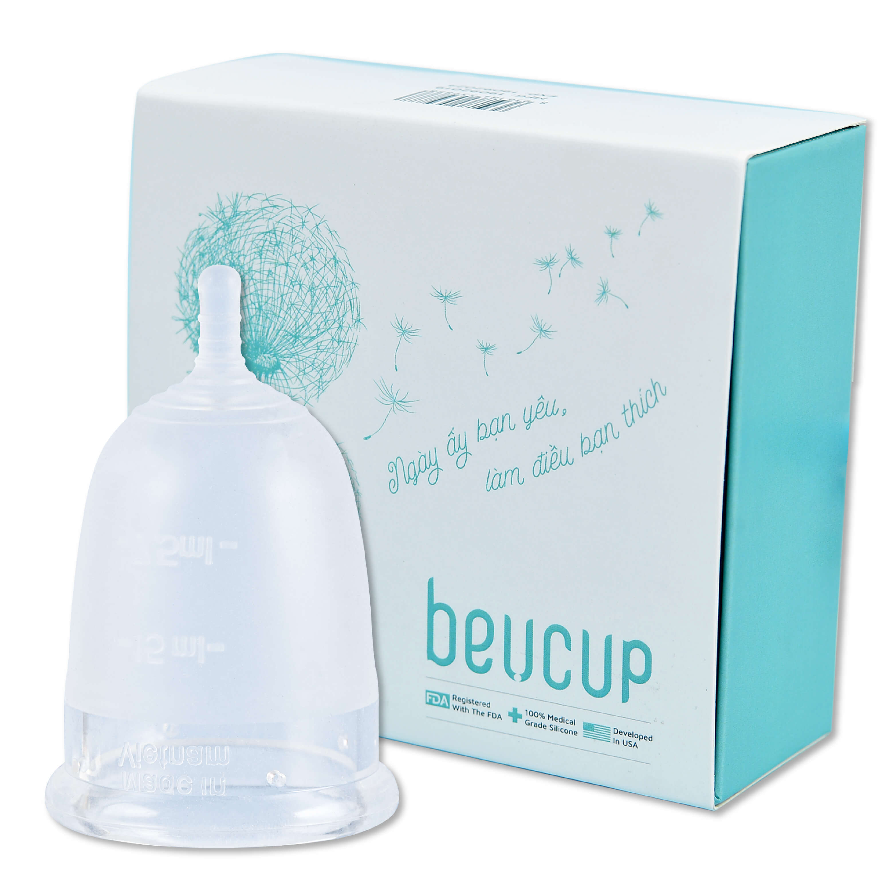 Cốc Nguyệt San BeU Cup Siêu Mềm Mại, Hàng Việt Nam Chất Lượng