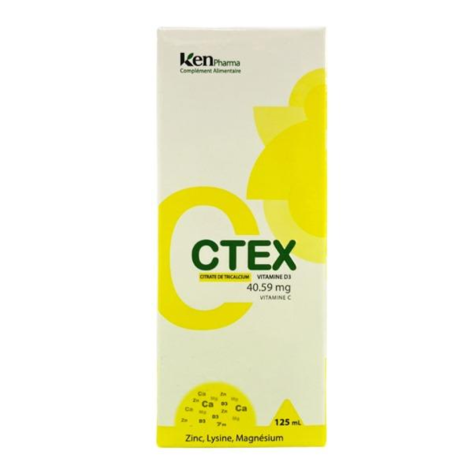 (Hàng Công Ty) Siro Bổ Sung Canxi Và Vitamin D3 KenPharma CTEX